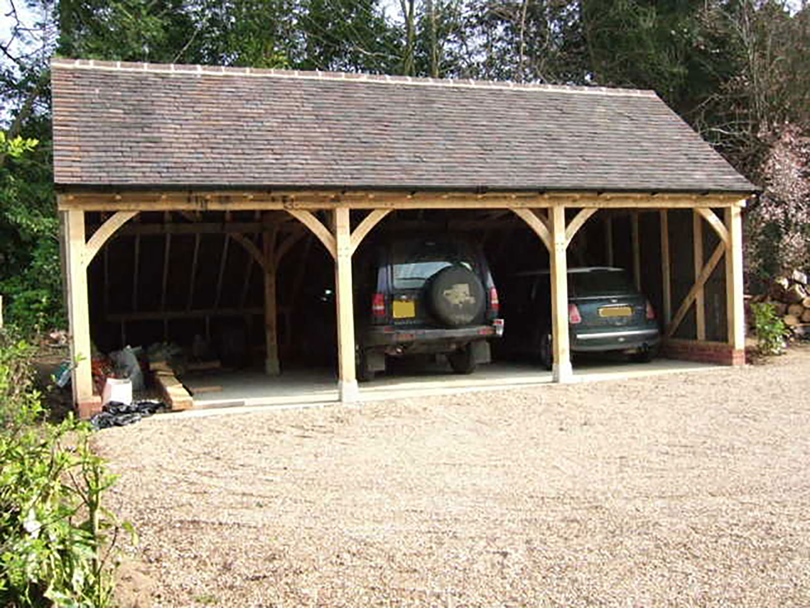 Bespoke Wooden Triple Carport Kits | The Garage Specialist