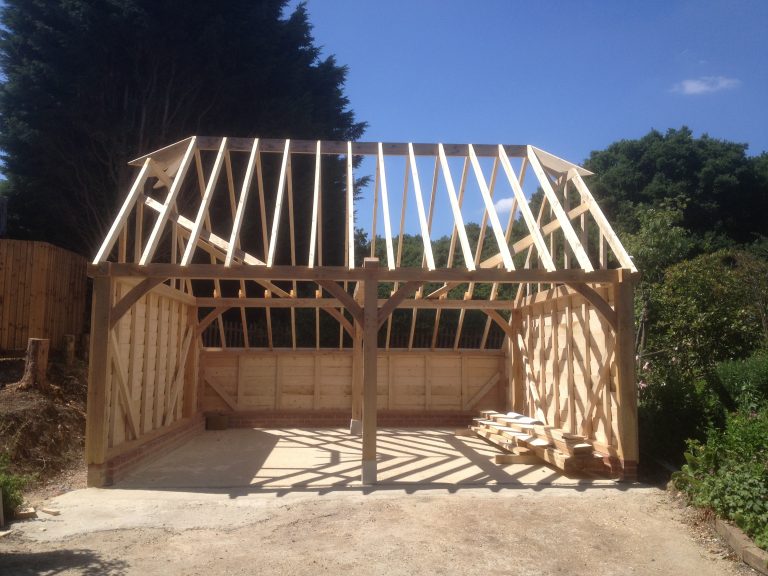 Sturdy Wooden Double Garage Kits | The Garage Specialist