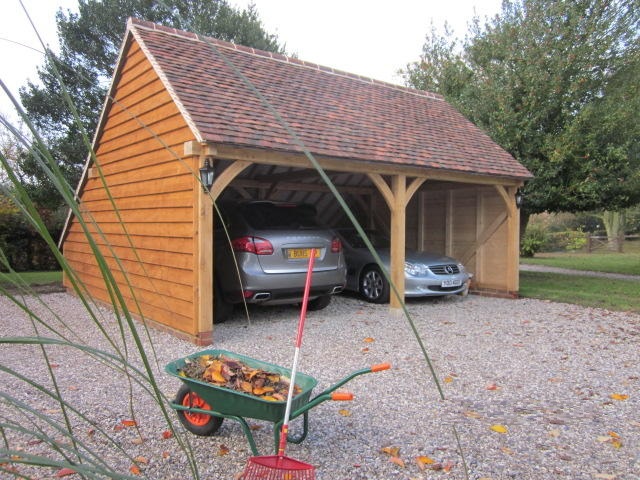 Wooden Garages in Scotland | Quality Oak Timber Kits