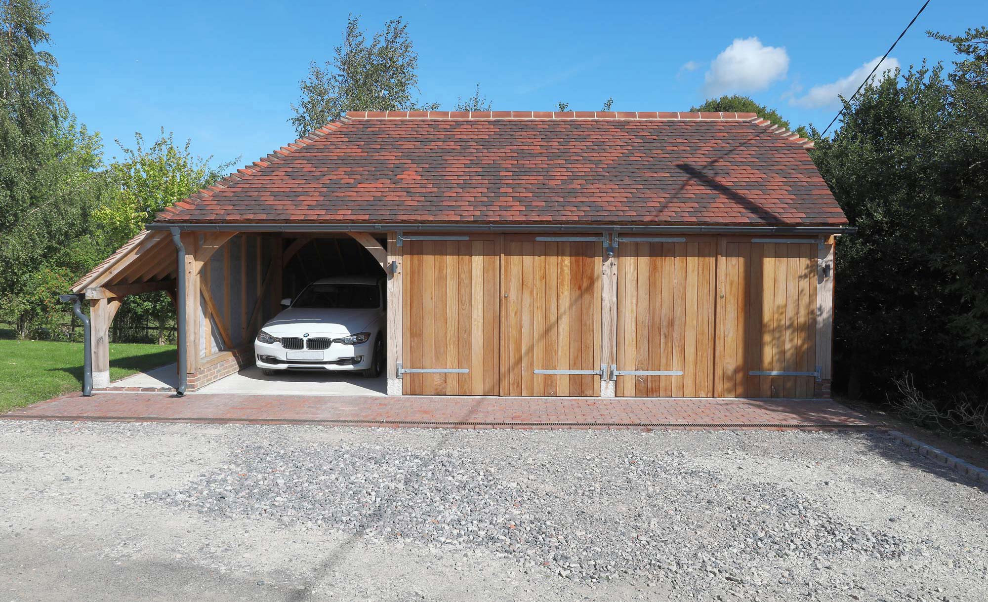 Bespoke Wooden Triple Carport Kits | The Garage Specialist