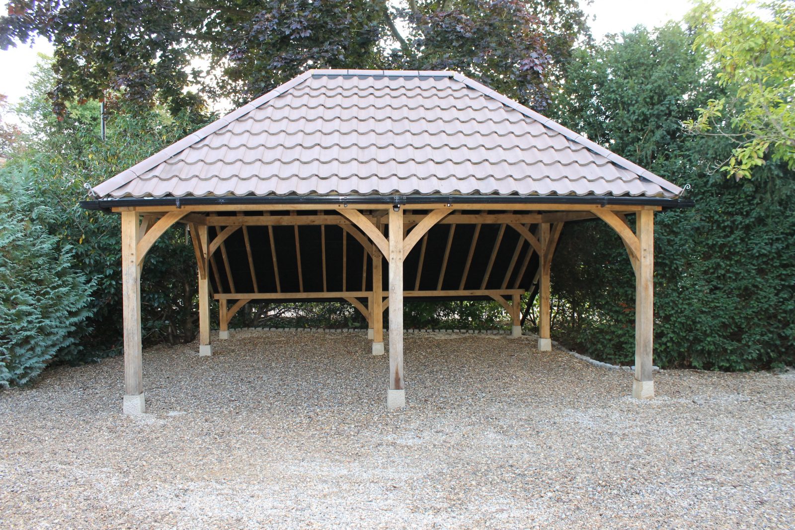 Wooden Double Carport Kits | Bespoke Designs | UK Made