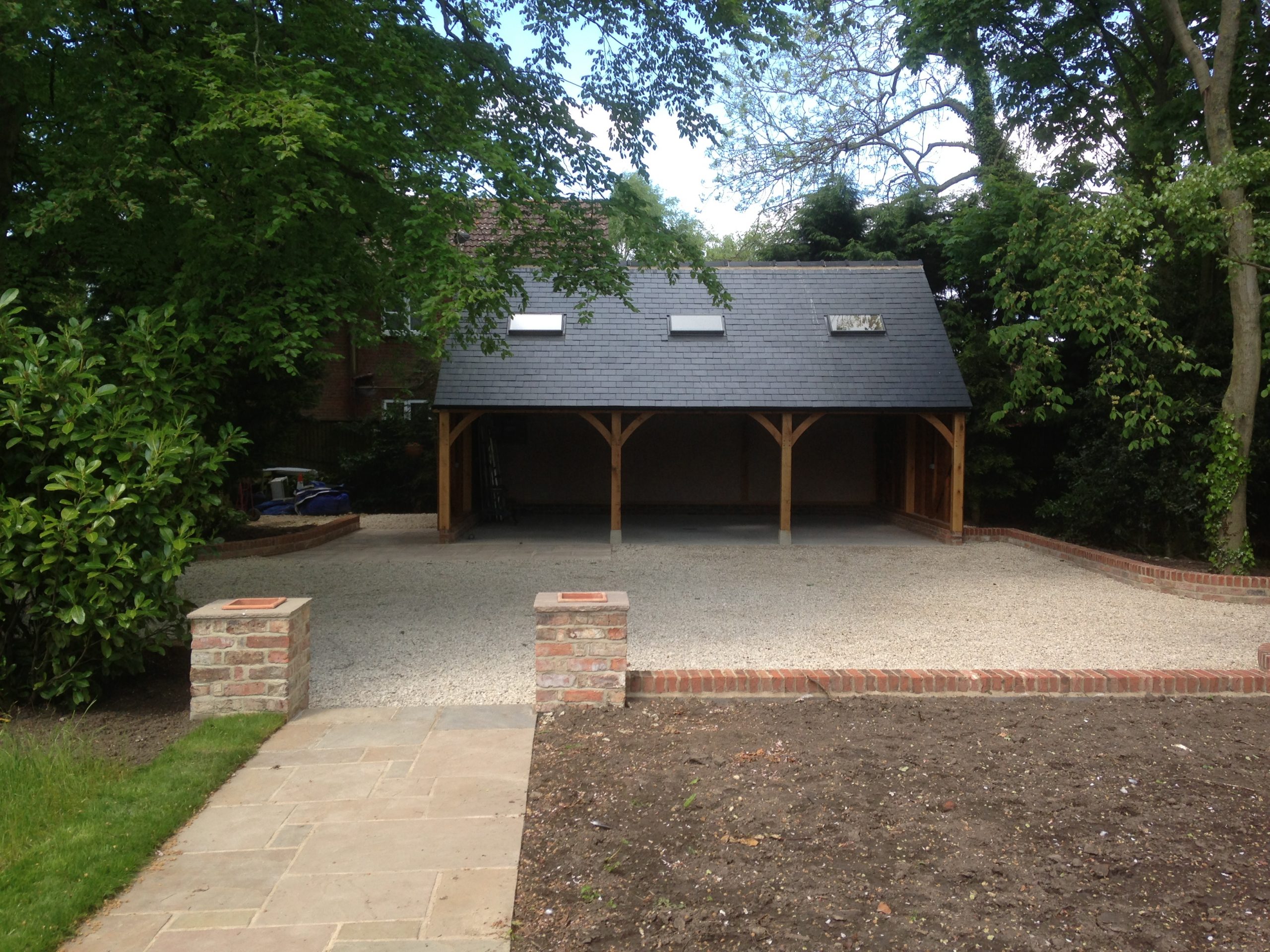Bespoke Wooden Triple Carport Kits | The Garage Specialist