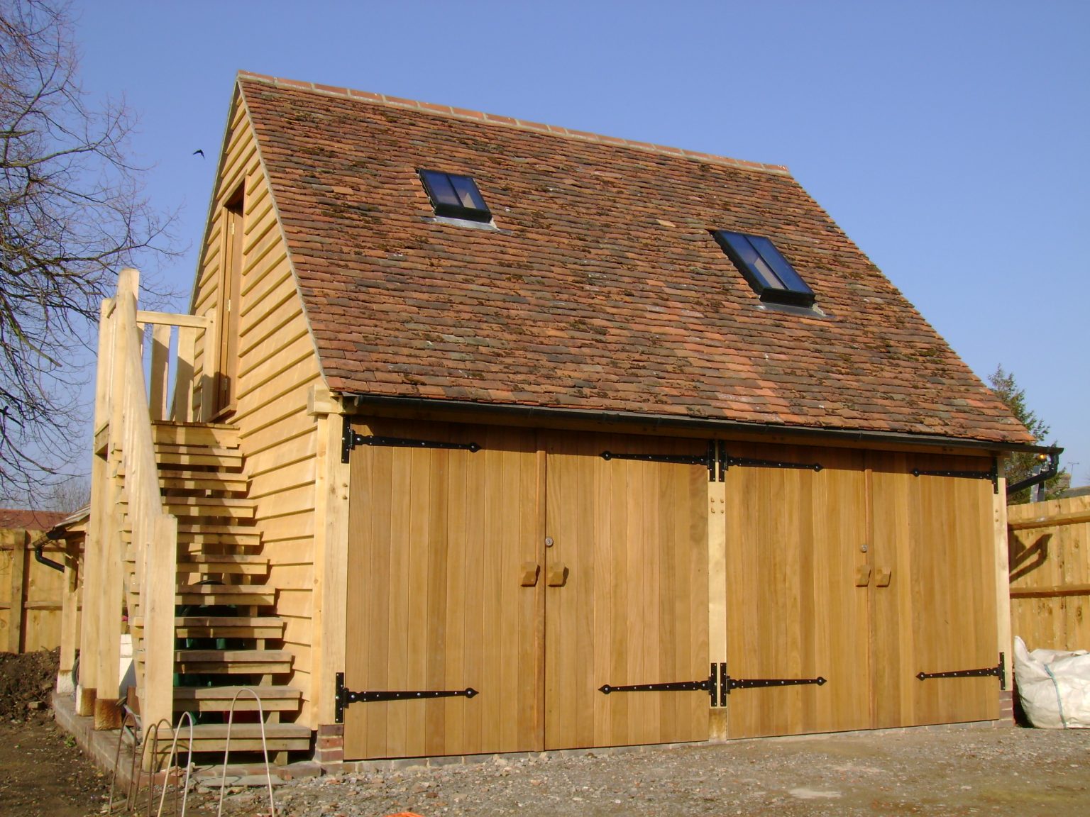Double Garage with a Room Above | Expertly Made | Affordable