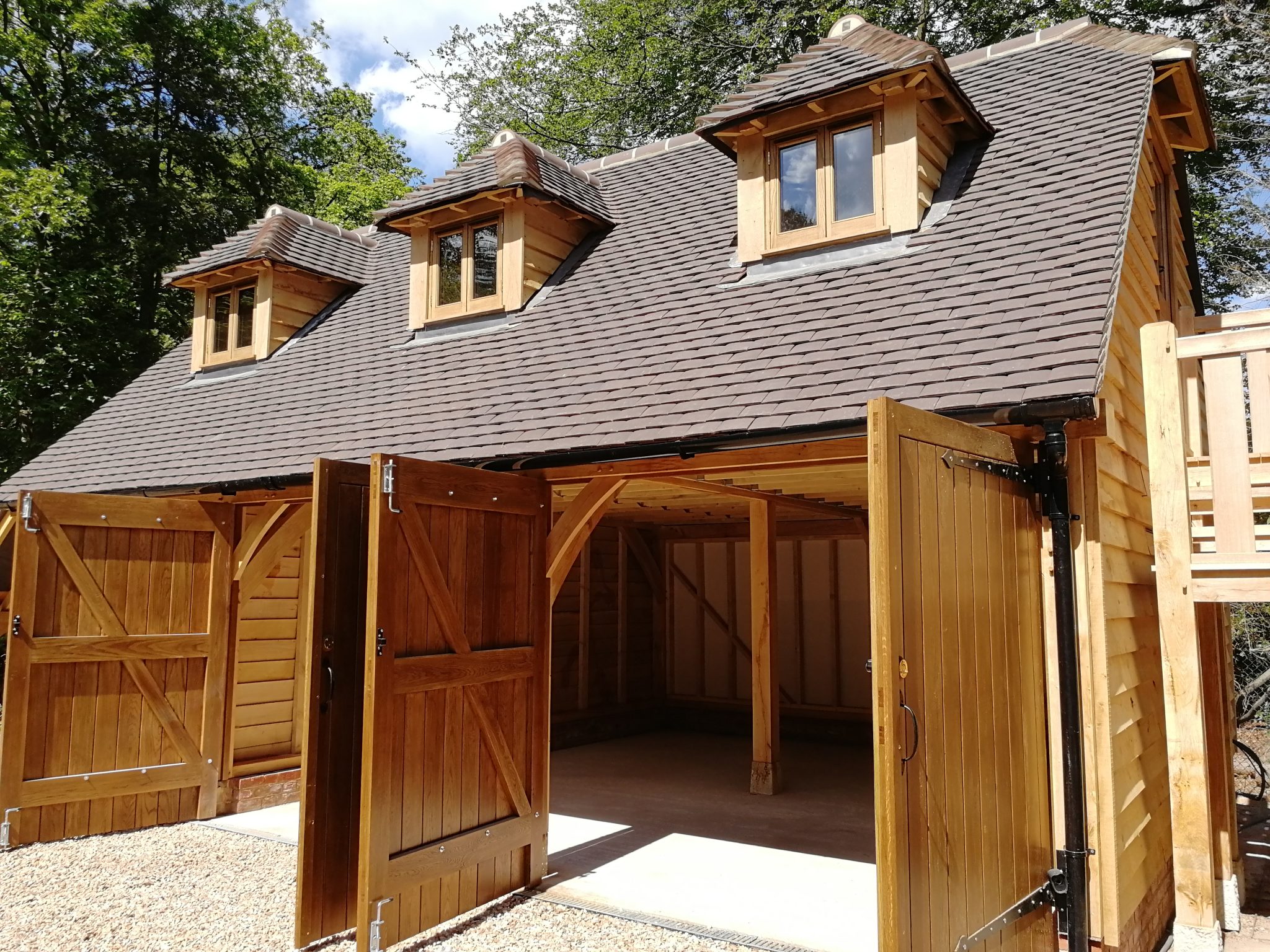 Wooden Garages with a Room Above | Durable | High Quality Kits